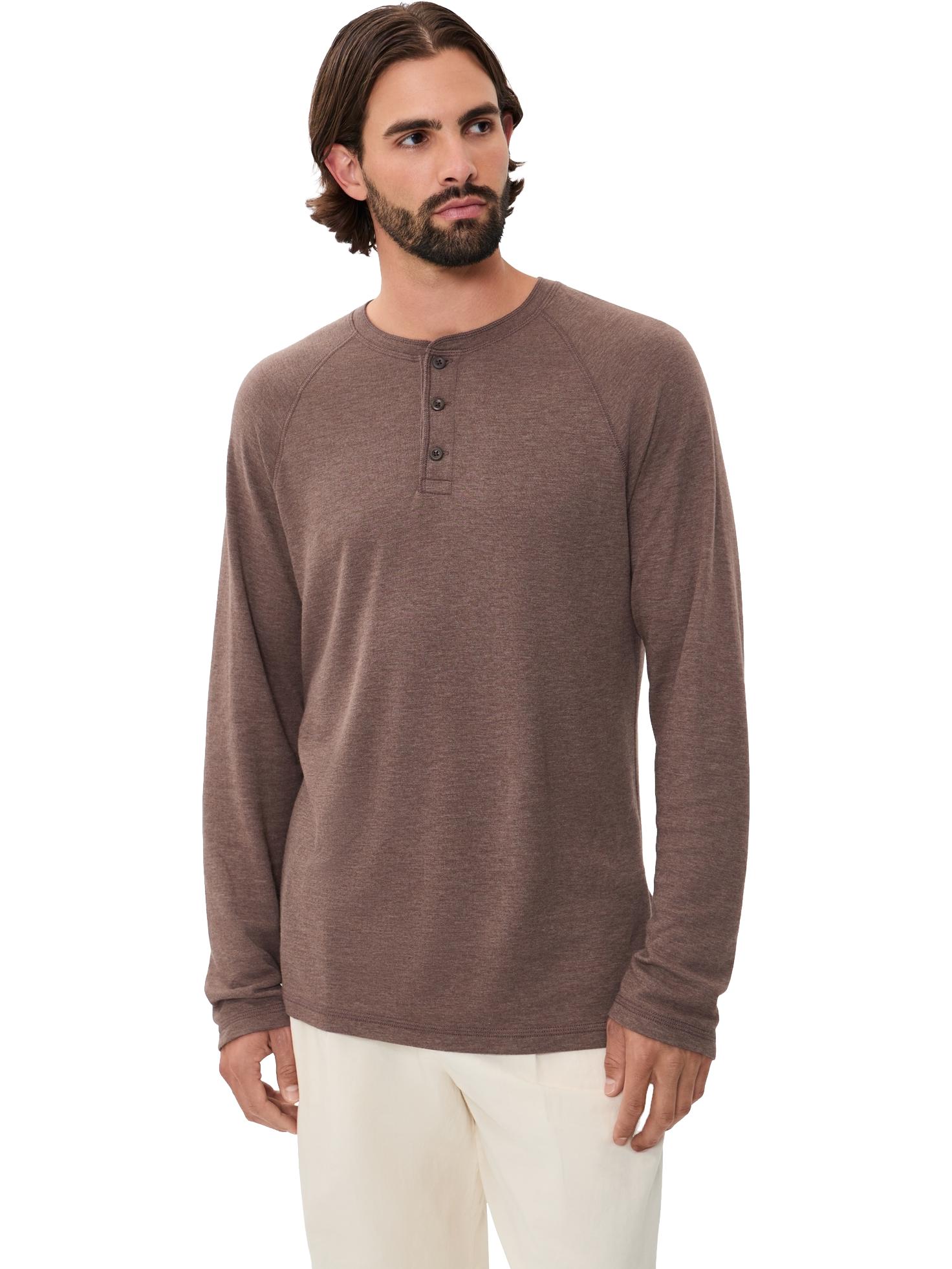 FAHERTY BRAND cloud henley tee
